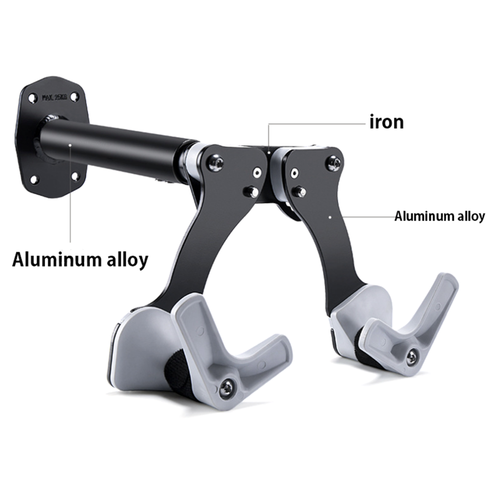 Bicycle storage rack wall mounted bicycle hook alu... – Grandado