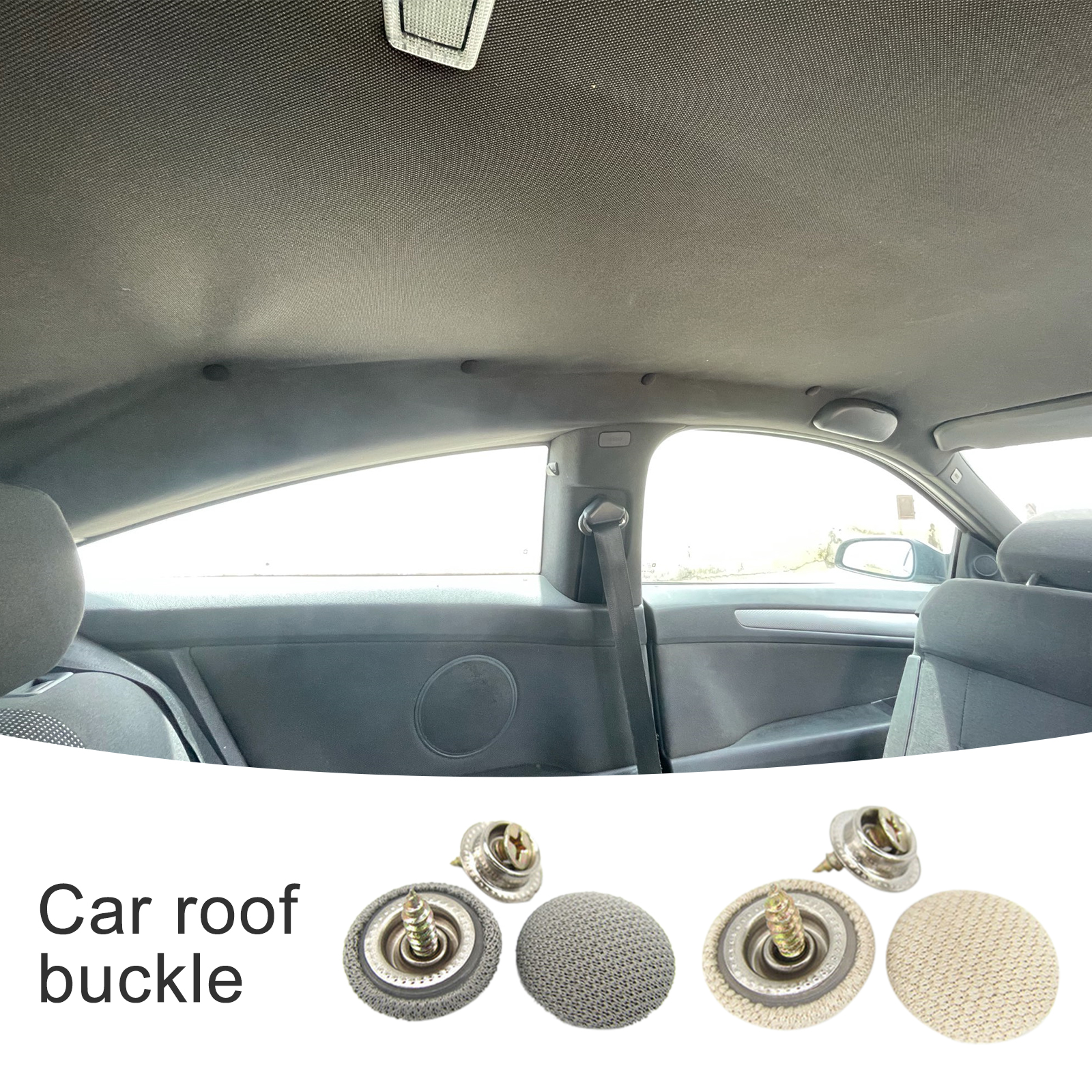 30 Pcs 2cm Car Roof Fasteners Roof Cloth Fall Off ... – Grandado