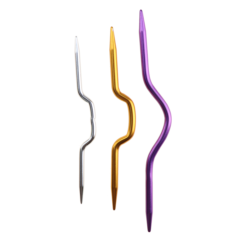 Metal twist needle metal curve needle knitting too... – Vicedeal