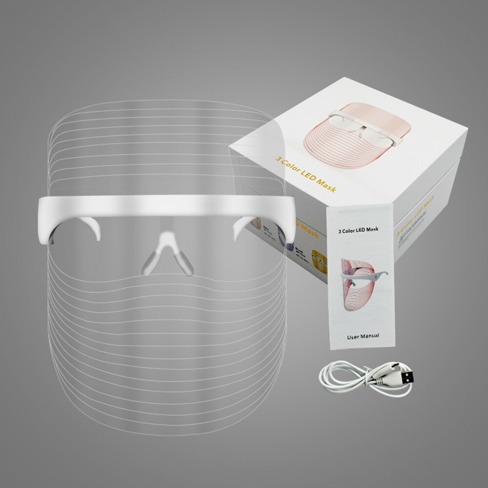 Wakeforyou Minimalism 7 Colors LED Facial Mask Pho... – Grandado