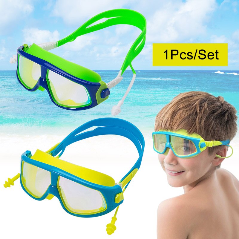 Kids Swimming Goggles Anti-fog UV Waterproof Swimm... – Grandado