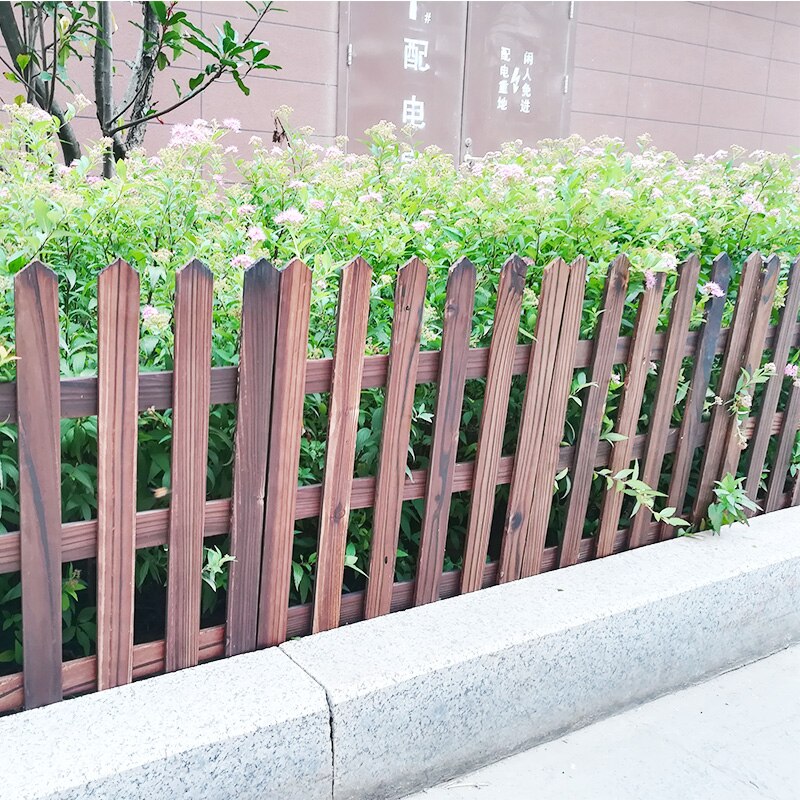 200cm Modern Chinese Fir Fence Garden Courtyard An... – Grandado