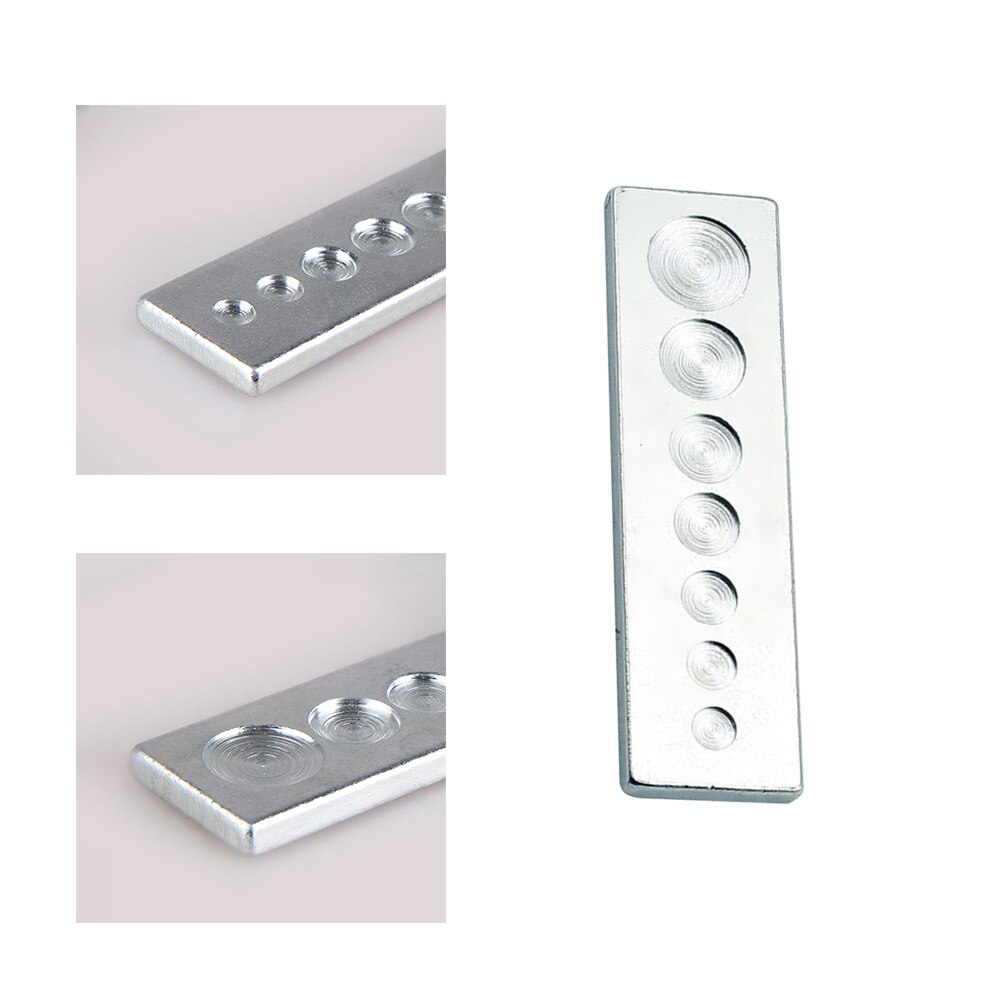 7 In 1 Bottom Plate Hole Punch Snap Button Leather... – Grandado