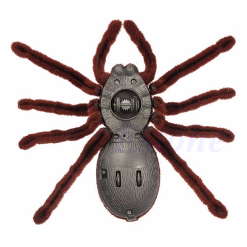 Remote Control Creepy Soft Scary Plush Spider In Vicedeal