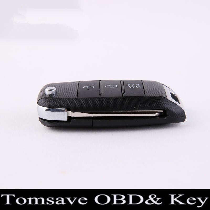3 Buttons Car Folding Flip Car Remote Key 433Mhz W... – Grandado