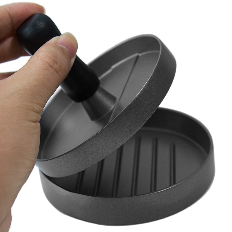 Roestvrijstalen hamburgerpers ronde vorm patty mak... – Vicedeal