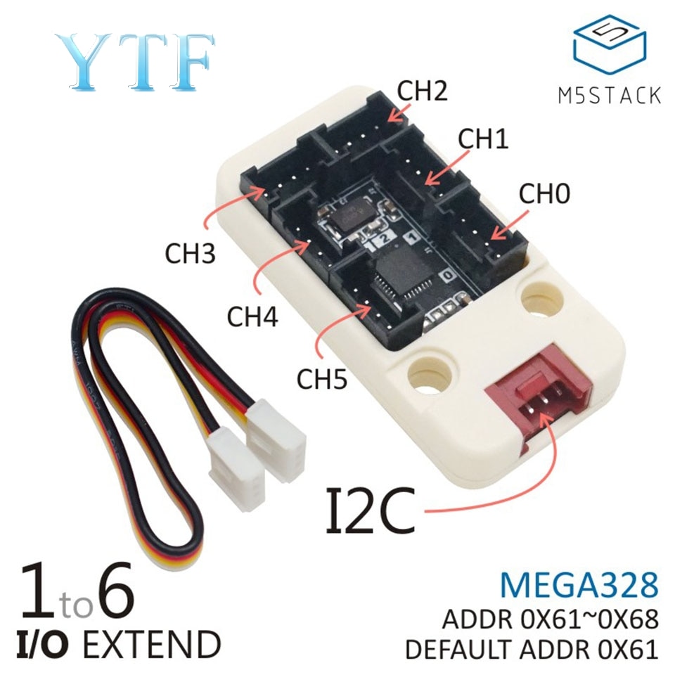 M5Stack I / O HUB 1 Module String 6 Mini Expansion... – Grandado