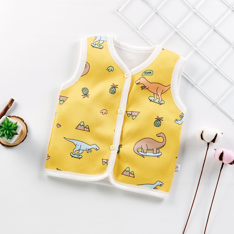 Småbarn baby tröja väst flicka tecknad tryckt barn... – Grandado