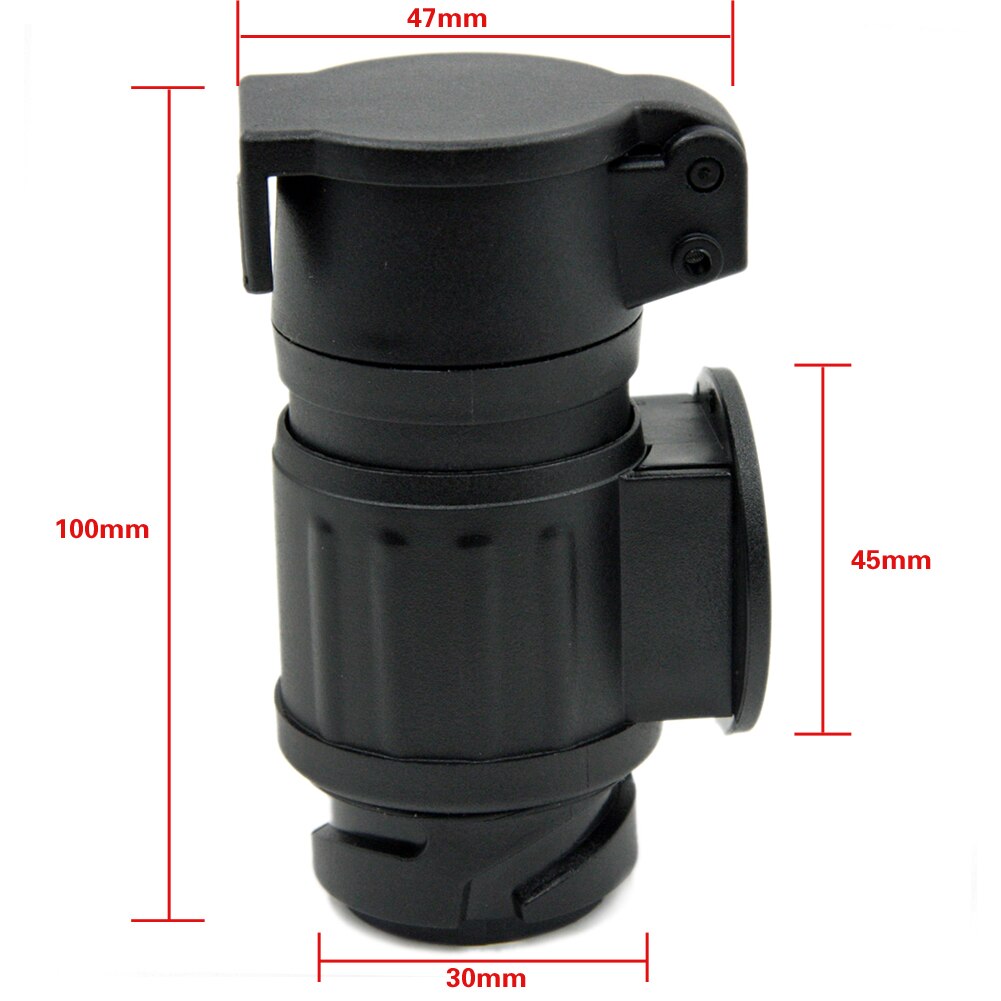 Encell 12V 13-7 Pin Plastic Socket Plug Car Stylin... – Vicedeal