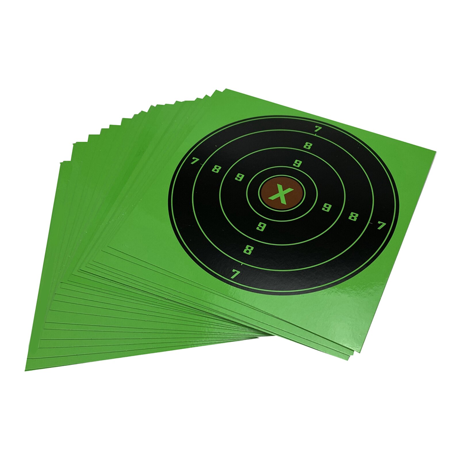 20x 14x14cm Shooting Paper Target 5.5'' Ca... – Vicedeal