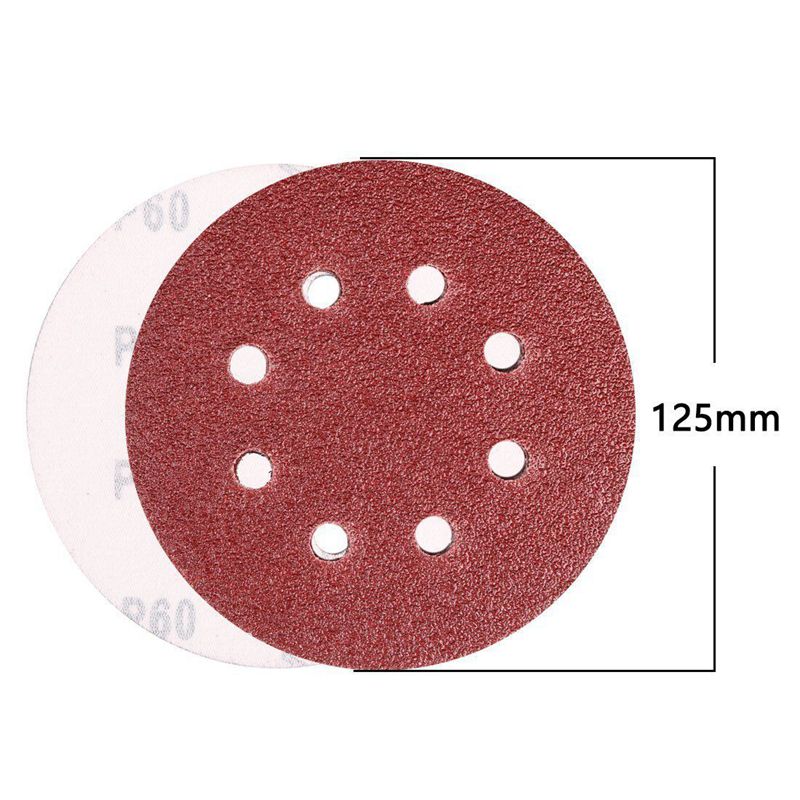 40 x Mixed Grit Sanding Discs For PEX 220/300 Ran ... – Vicedeal