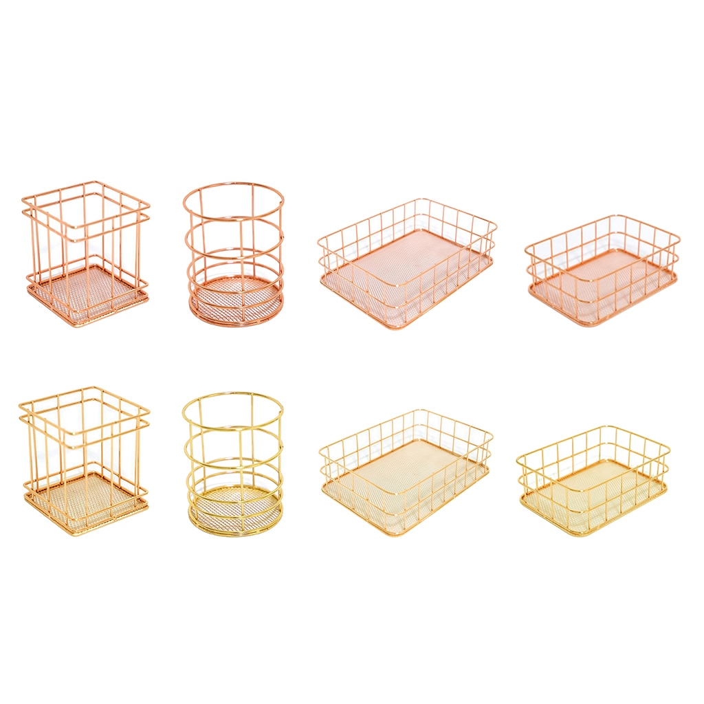 Desktop Countertop Organizer Makeup Gardern Wire S... – Vicedeal