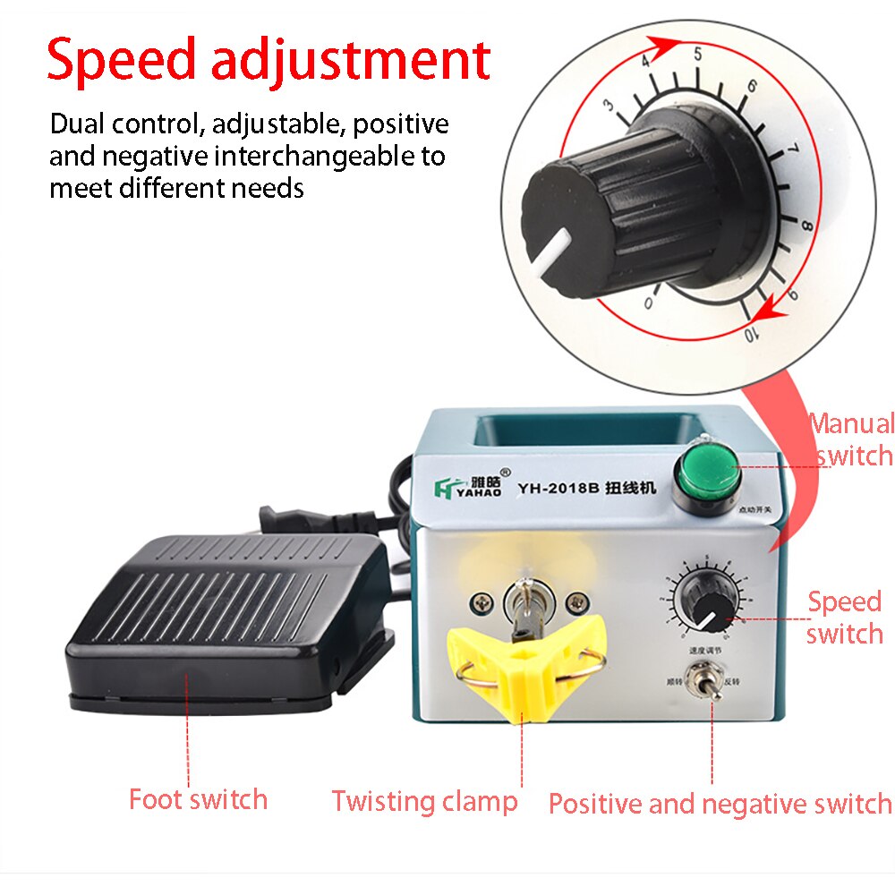 Wire Twist Adjustable Speed Electric Twisting Mach... – Grandado