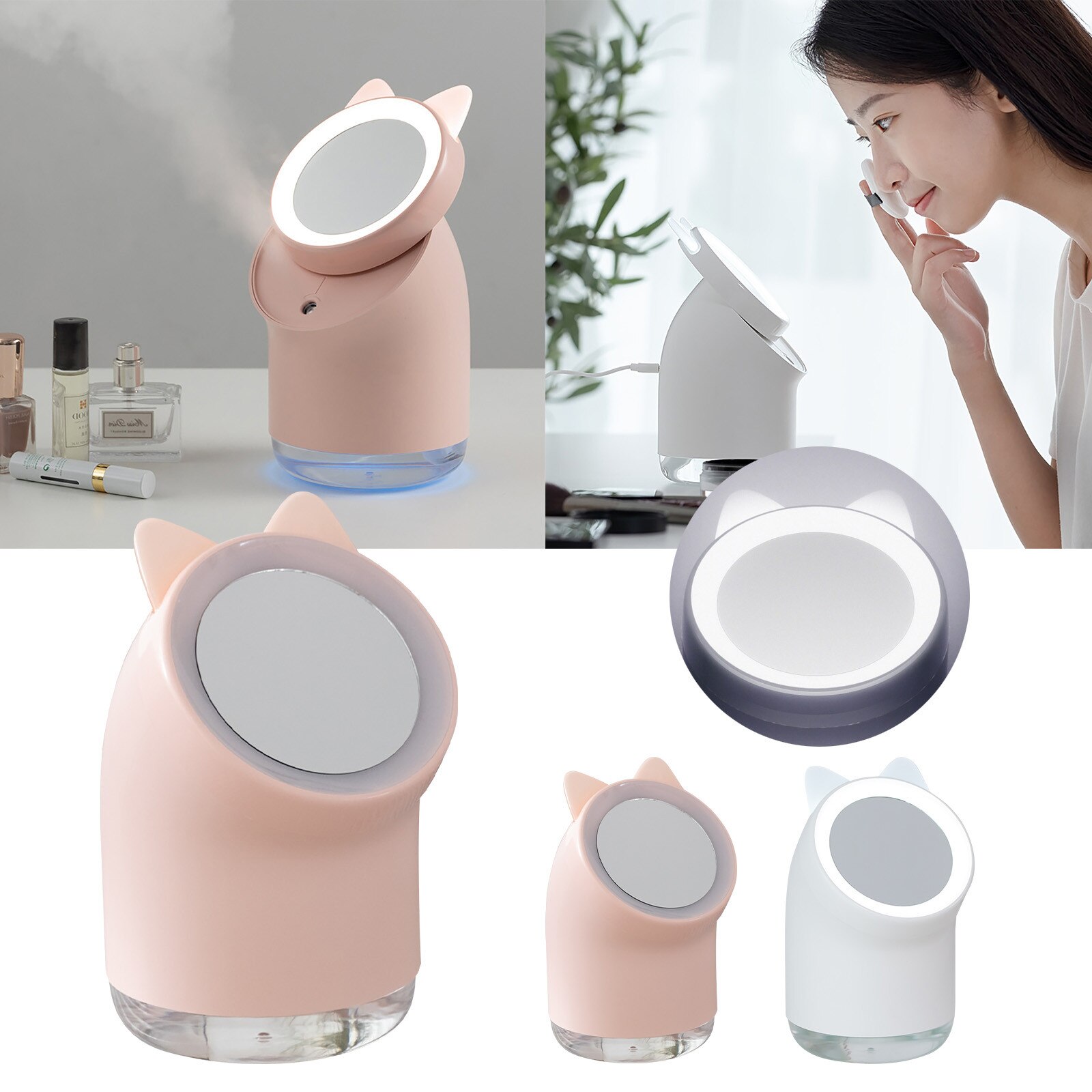 Beauty Luchtbevochtiger Mini Usb Desktop Make-Up S... – Vicedeal