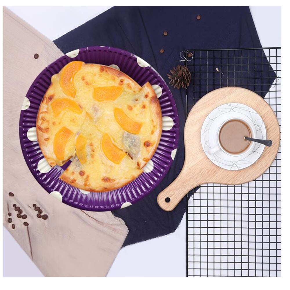 10 pcs Birthday Party Plates Set Polka Dot Decorat... – Grandado