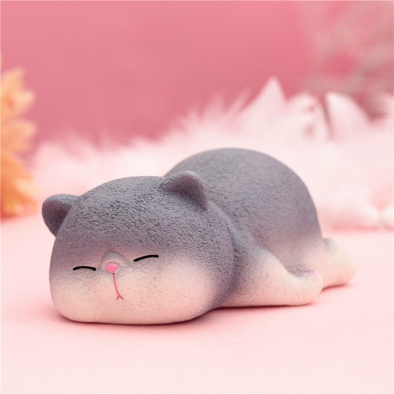 Cartoon kawaii Fat cat room decoration piggy bank ... – Grandado