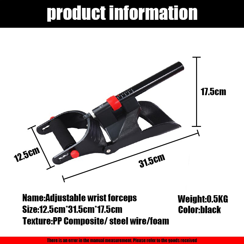 Einstellbare Power Hand Grip Arm Trainer Einstellb... – Vicedeal