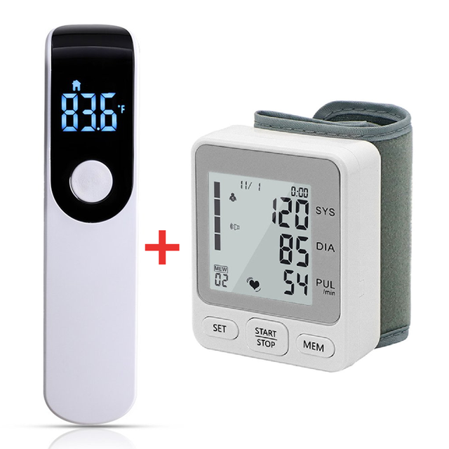 Wrist Blood Monitor Automatic Upper Arm Pulse Mete... – Grandado