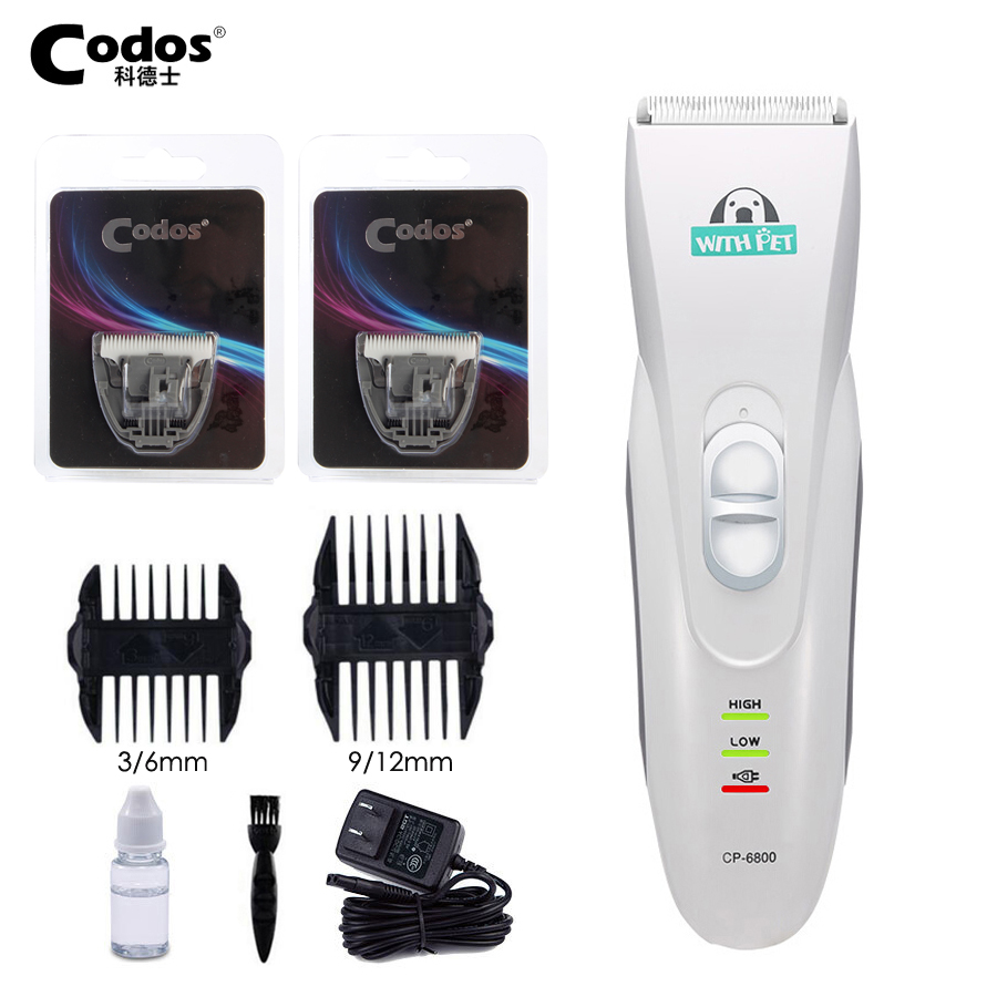 Codos CP6800 Rechargeable Pet Hair Clipper Remover... – Vicedeal