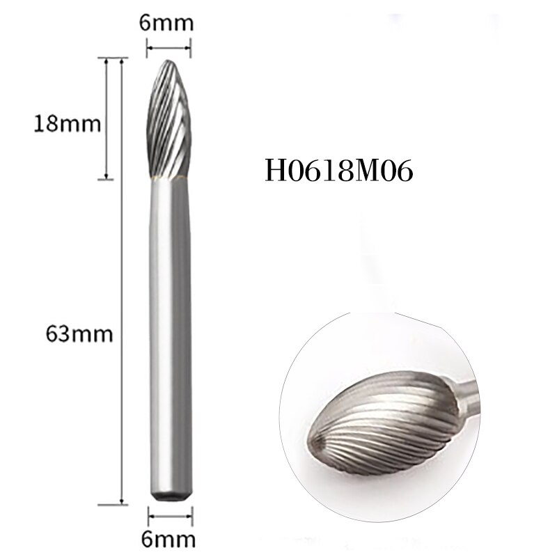 Torch Shape Roterende Bestand Houtsnijwerk Tool 1P... – Grandado