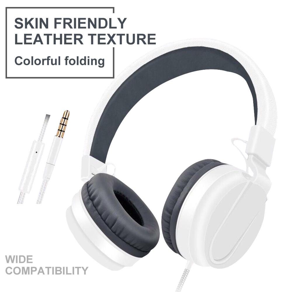 Adjustable Headphone Wired Foldable Portable HiFi ... – Vicedeal