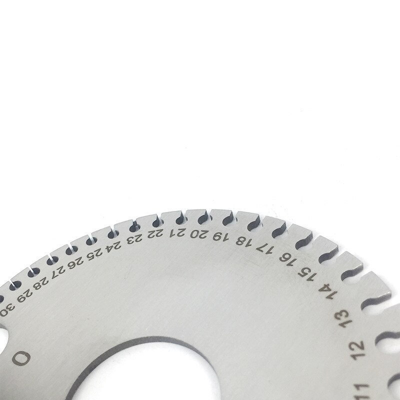 1Pcs 0-36 Round Awg Wire Gauge Thickness Ruler Gau... – Grandado