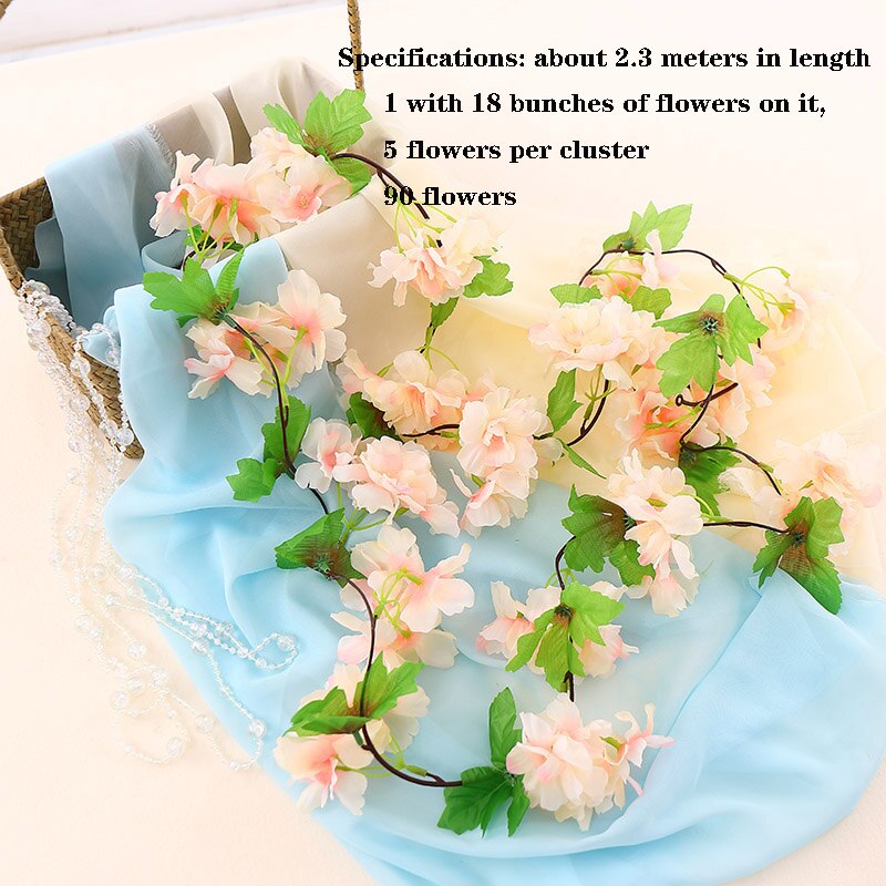 Artificial Sakura Vine 230CM | Wedding Ceiling Dec... – Grandado