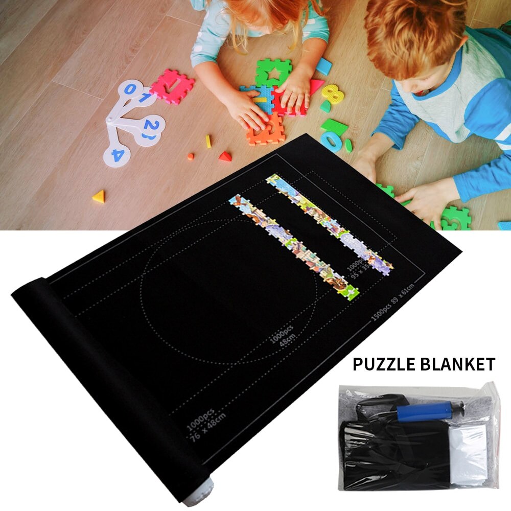 Puzzle Storage Mat Roll Up Puzzle Felt For Up To 3... – Vicedeal