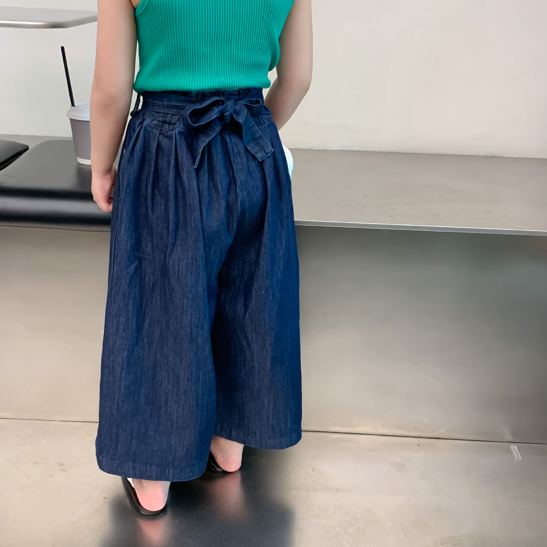 Girls Pants Summer Kids Clothes Children Loose Den... – Grandado