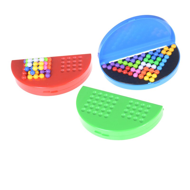 Classic Beads Puzzle Pyramid Plate IQ Mind Game Br... – Vicedeal