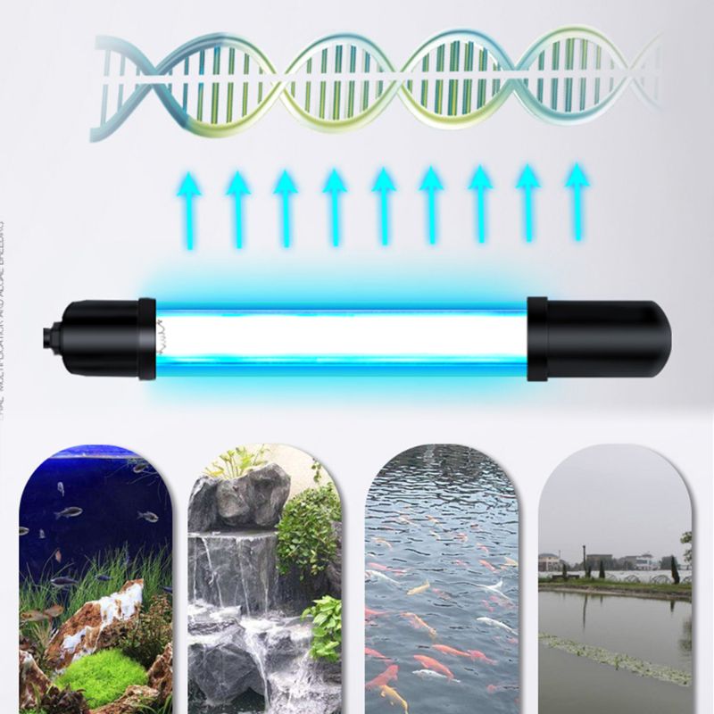 Fish Tank Sterilize Clean Lamp Submersible Fish Po... – Vicedeal