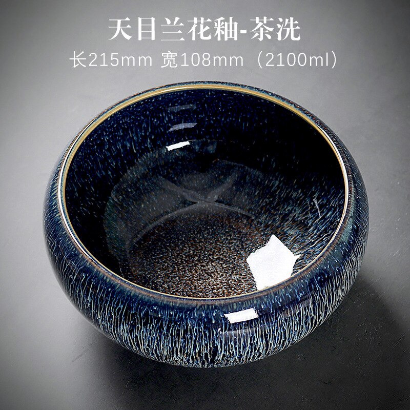 Chinese porcelain tea wash water glaze built large... – Grandado
