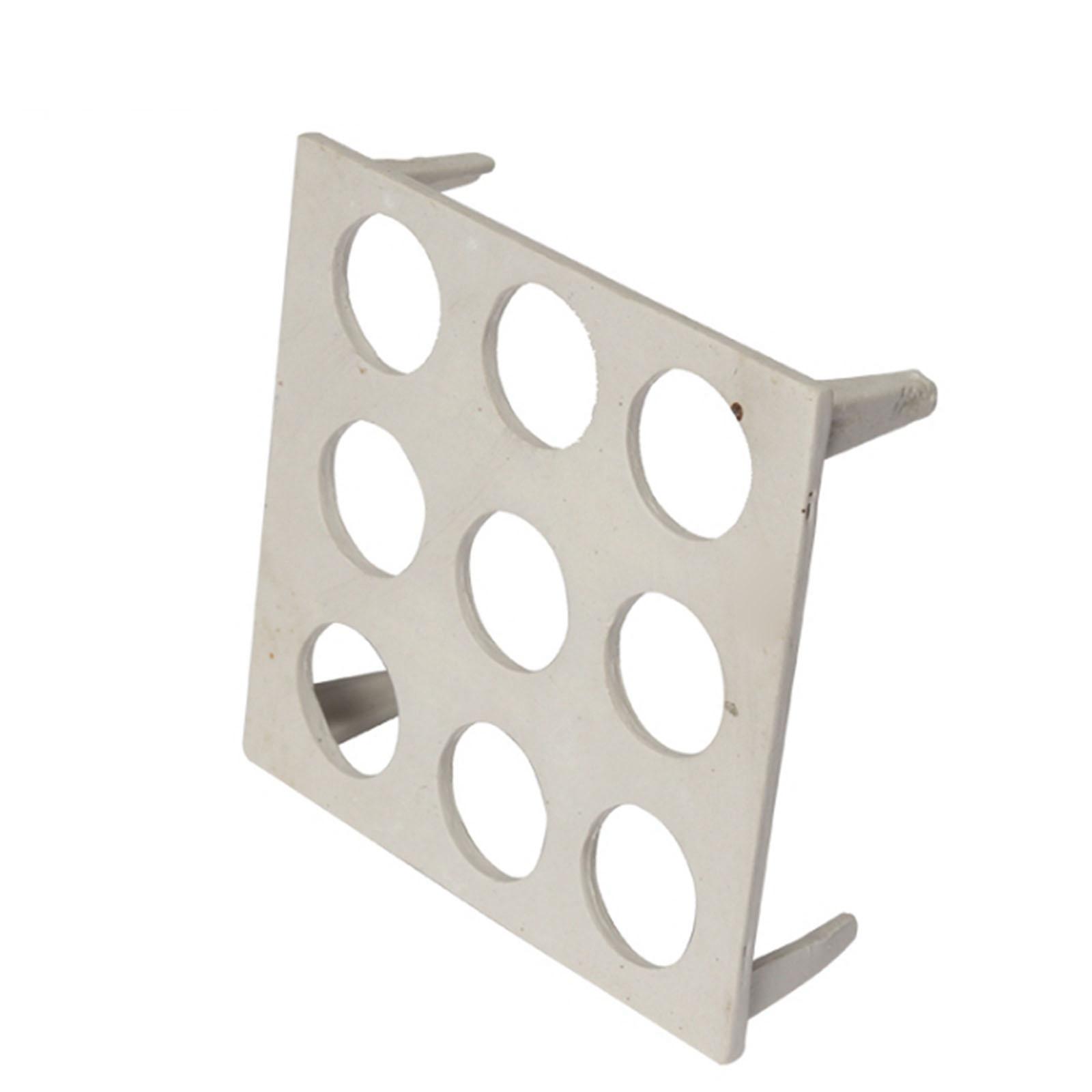 9 Holes 60mm Diam 150x140x42mm (L x W x H) Ceramic... – Grandado