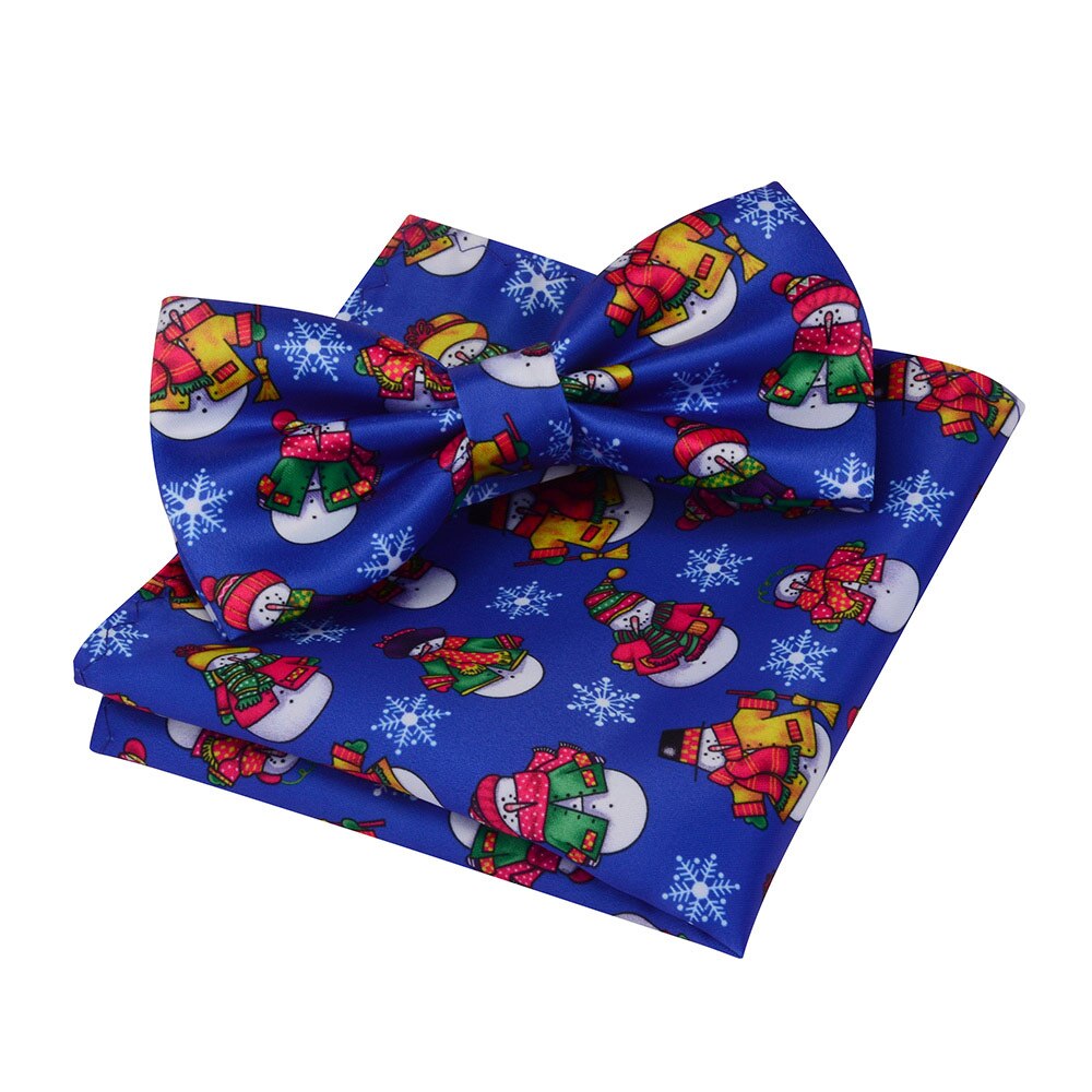 GUSLESON Kerst Strikje Pocket Vierkante Set Boom S... – Vicedeal