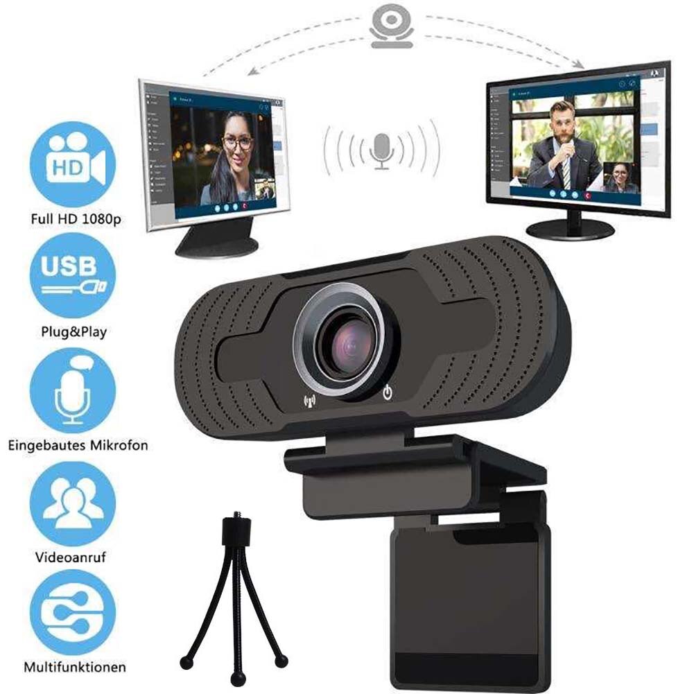 Full Hd Webcam 1080P Usb 30 Fps Web Camera Pc Met ... – Vicedeal