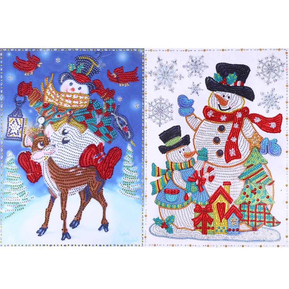 Part Of The Christmas Snowman Diamond Resin Diamon... – Vicedeal