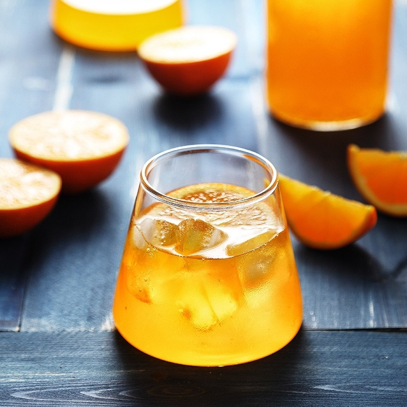 Coffee Glass Fuji Mountain Cup Ins Wind Glass Tran... – Vicedeal