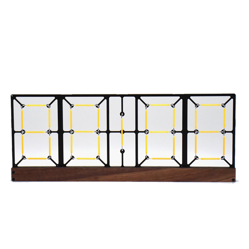 Led Klok Pseudo Glow Hollow Klok Creatieve Elektro... – Vicedeal