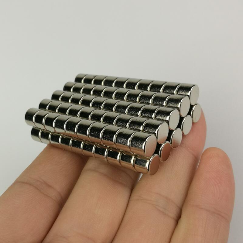 100pcs D8X6mm Neodymium N52 Magnet with NiCuNi Coa... – Grandado