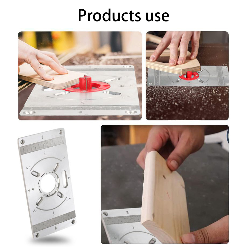 Aluminum Alloy Router Table Insert Plate Trimming ... – Grandado
