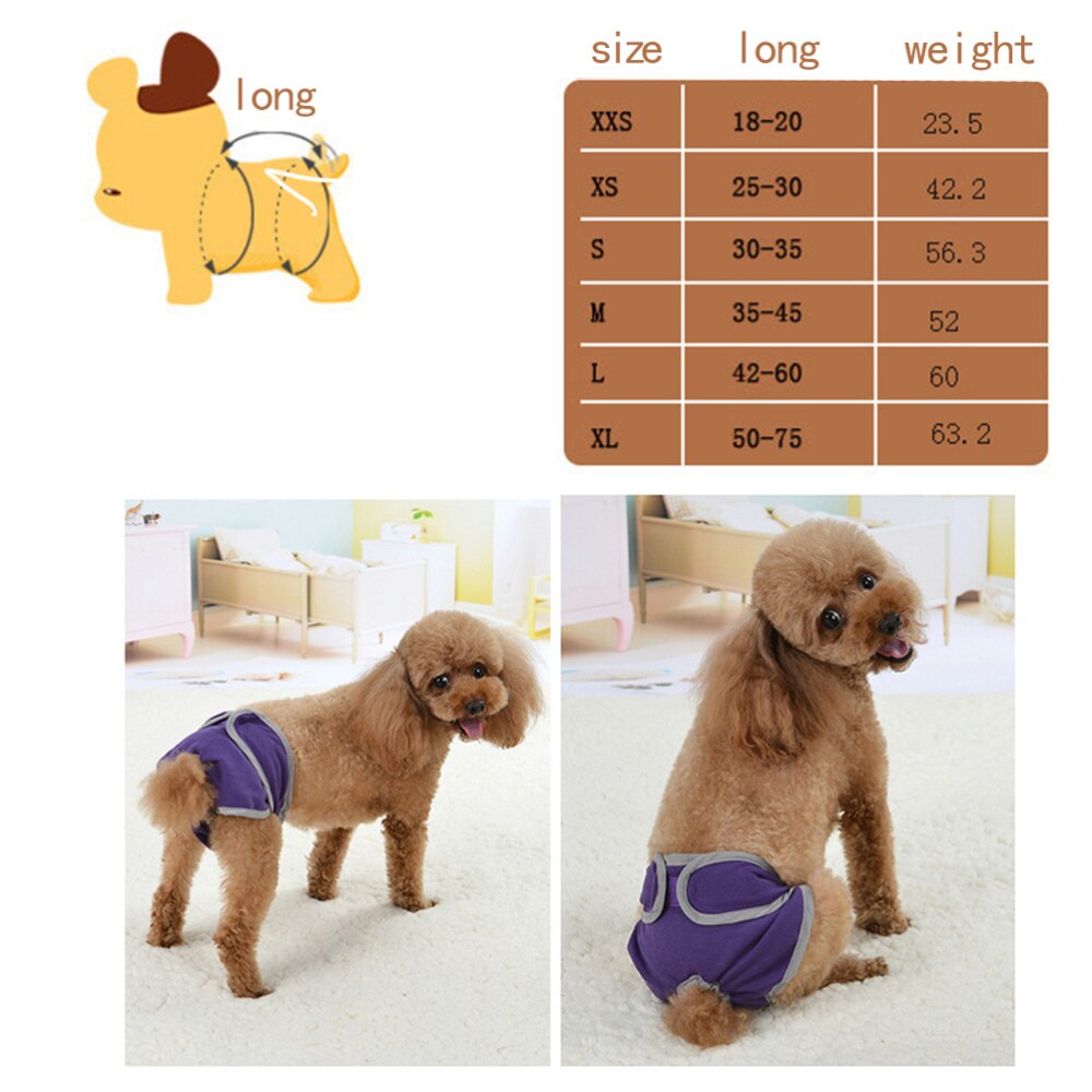 3-Piece Cotton Durable Soft Washable Pet Dog Wraps... – Grandado