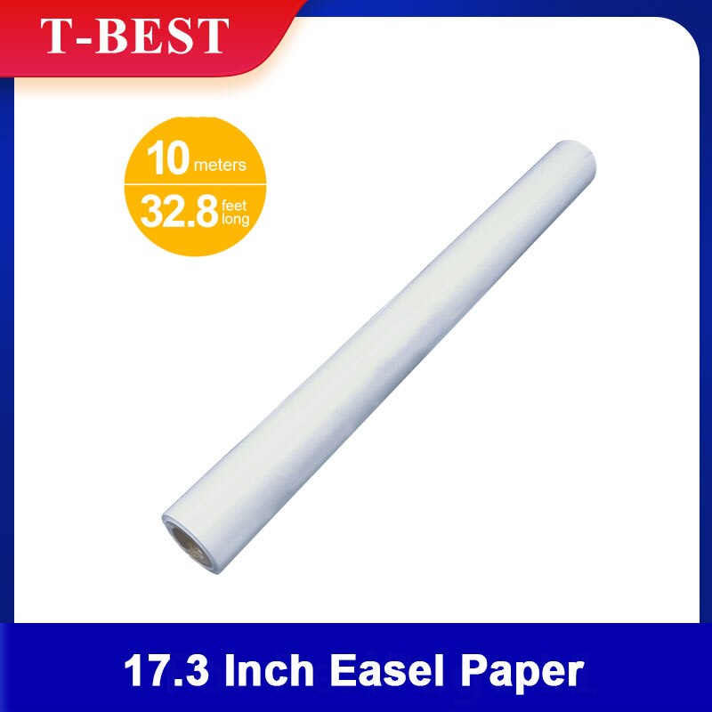 17.3 Inch Easel Paper Roll 32.8ft Long Drawing Pap... – Vicedeal