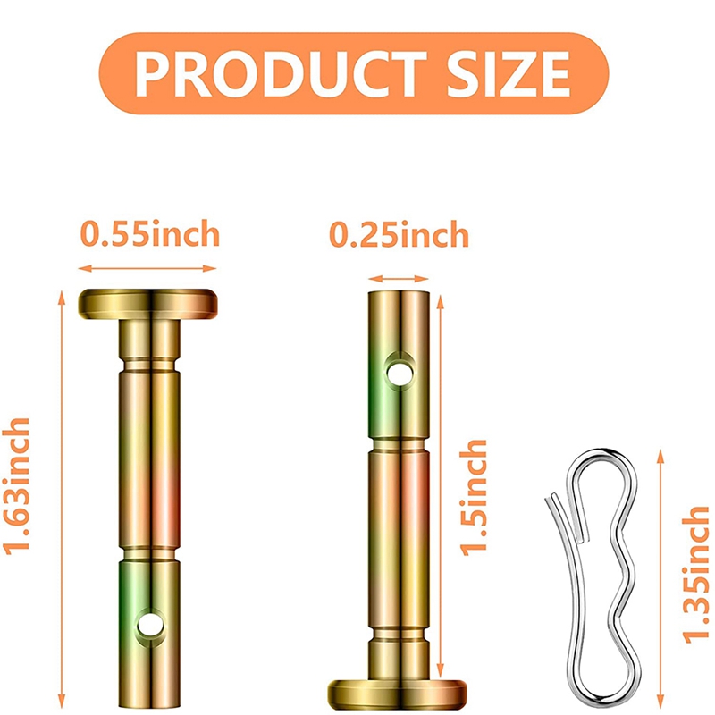 40 Stuks Shear Pins En Splitpennen 738-04124 En 71... – Vicedeal