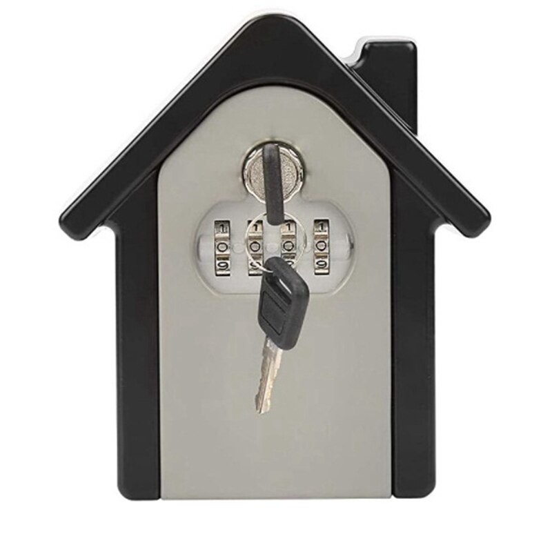 Aluminum Alloy Double Password Key Box Wall Safe – Vicedeal