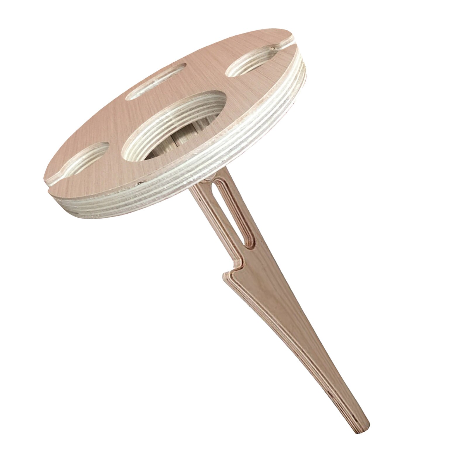 Outdoor Wine Table Wooden Folding Wine Table Stake... – Grandado