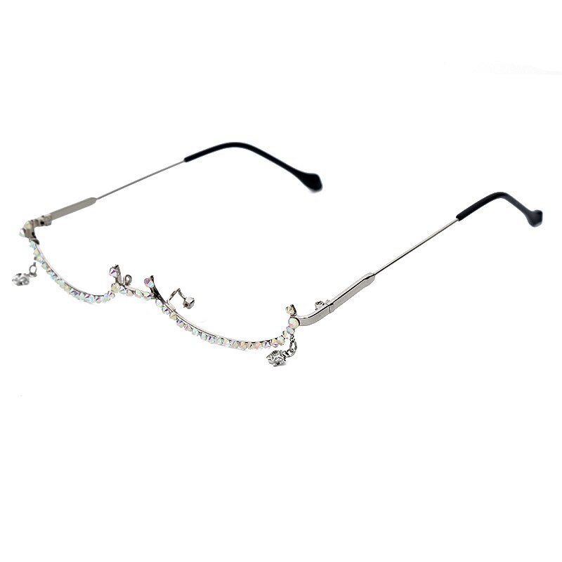 eyeglasses Alloy Frame for Women Star Lensless Cha... – Grandado