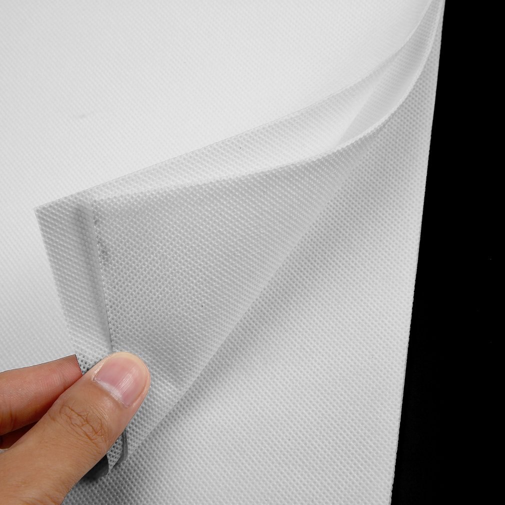 Projection Screen Curtain 16:9 Non-Woven Fabric Wh... – Grandado