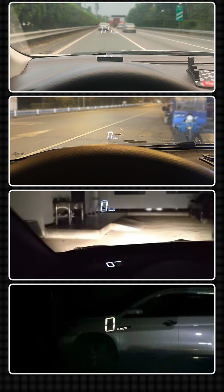 Car HUD OBD2 Head-up Display Windshield Speed Proj... – Vicedeal