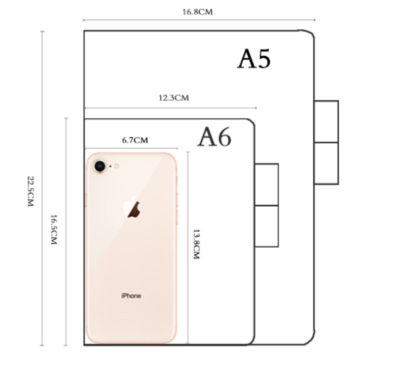 japan A6 B6 a5 notebook stationery diary billbook ... – Grandado