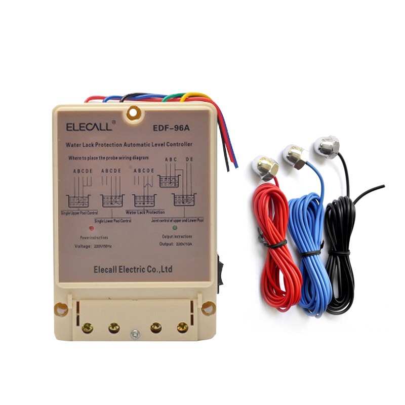 EDF-96A Water Automatic Level Controller 10A 220V ... – Grandado